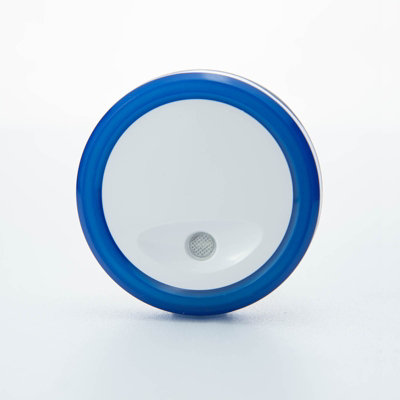 Arlec Cool White O Shaped Auto LED Night Light Blue Dusk to Dawn Sensor ...
