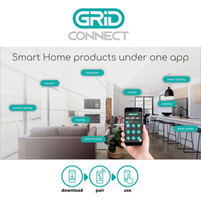 Arlec Grid Connect Rewireable Smart Plug 13A