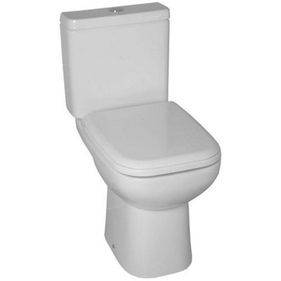 Arley Florence Close Coupled Full Access WC Pack With Soft Close Seat White