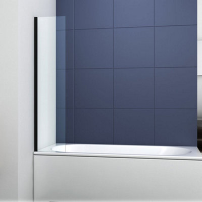 Arley Ralus 6 Contemporary Bathroom Durable 4mm Safety Clear Glass Bath ...