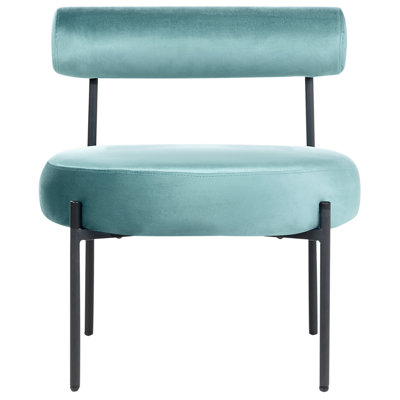 Armchair ALPHA Velvet Turquoise