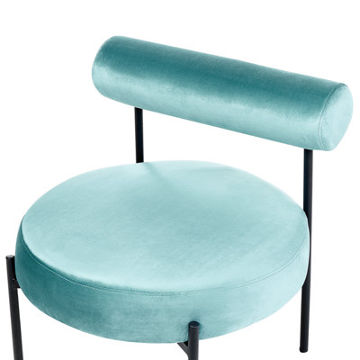 Armchair ALPHA Velvet Turquoise