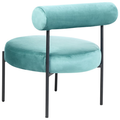 Armchair ALPHA Velvet Turquoise