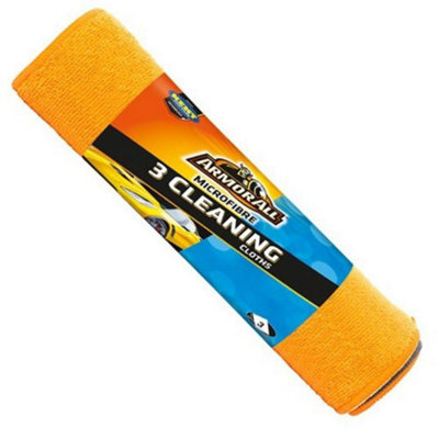 ArmorAll - Microfibre - 3 Cleaning Cloths