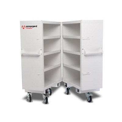 Armorgard FittingStor Mobile Pipe Fittings Secure Storage Folding ...