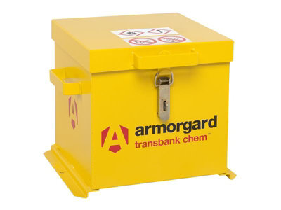Armorgard TRB1C TRB1C TransBank Chemical Transit Box 430 x 415 x 365mm ...