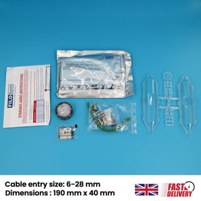 Armoured Cable SWA Resin Jointing Kit Underground 4 Core 6-28mm Cable ...