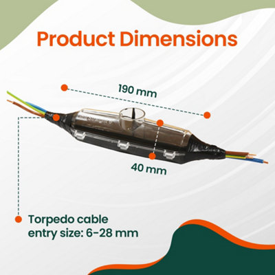 Armoured Cable SWA Resin Jointing Kit Underground 4 Core 6-28mm Cable ...