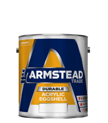 Armstead Trade Durable Acrylic Eggshell - Magnolia - 5 Litre