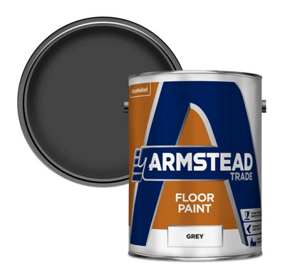 Armstead Trade Floor Paint - Grey 5L