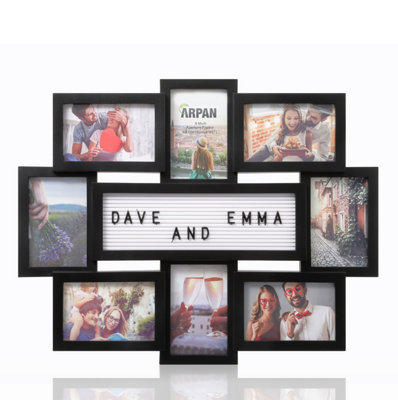 Arpan Multi Aperture Personalised Alphabet or Number Photo Picture ...