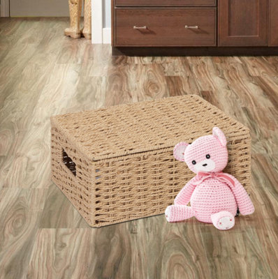 ARPAN STORAGE BASKET BOX WITH LID MEDIUM