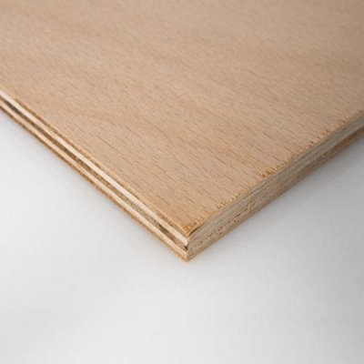 Arranwood Hardwood Plywood EN636-2 - 3.6mm - 2440mm x 1220mm (8ft x 4ft)