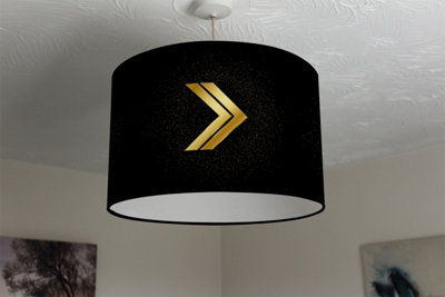 Arrow gold (Ceiling & Lamp Shade) / 45cm x 26cm / Ceiling Shade