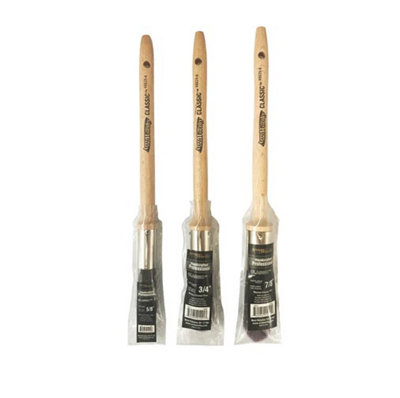 Arroworthy Classic Round Sash Paint Brush Box Set 3 Pack