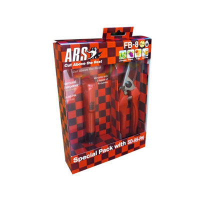 ARS CB-FB-8 Secateurs & Diamond Sharpener
