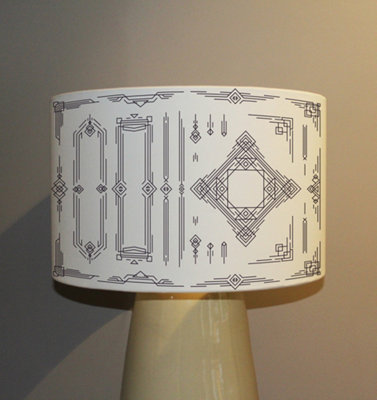 Art deco and arabic line design light (Ceiling & Lamp Shade) / 25cm x ...