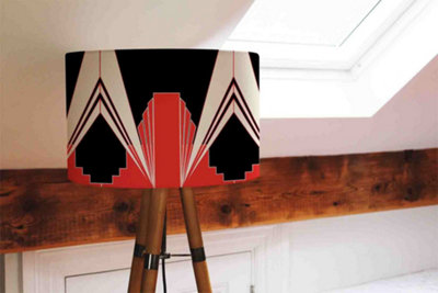 Art Deco Building (Ceiling & Lamp Shade) / 45cm x 26cm / Ceiling Shade