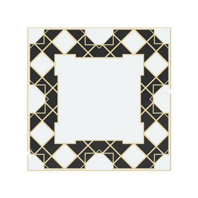 Art Deco Diamond Border Splash Back designer style
