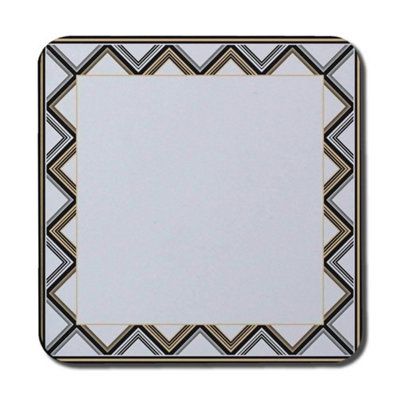 Art Deco Patterned Border (Coaster) / Default Title | DIY at B&Q