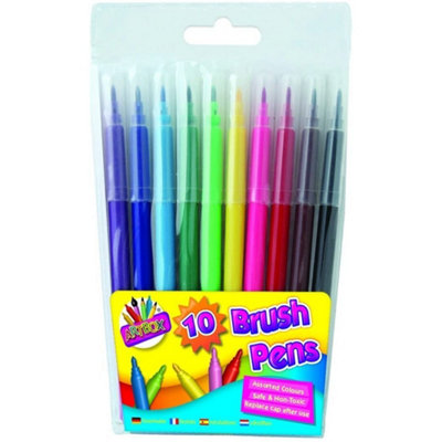 ArtBox Colouring Pens (Pack of 10) Multicoloured (One Size) | DIY at B&Q
