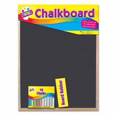 ArtBox Jumbo Chalk Board Black (80cm x 60cm)