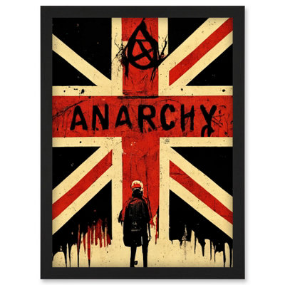 Artery8 Civil Unrest Punk Rioting UK Houses Parliament Riot Wall Art ...