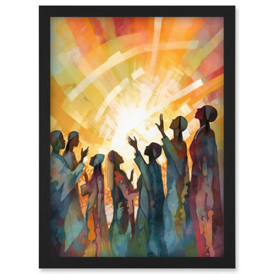 Artery8 Group Singing Hymns at Sunrise Abstract Female Gospel Choir ...