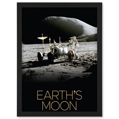 Artery8 NASA Our Solar System Moon Lunar Roving Vehicle Apollo 15 Wall ...