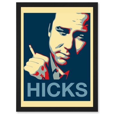 Artery8 Painting Comedy Hero William Melvin Bill Hicks Hope Style Wall ...