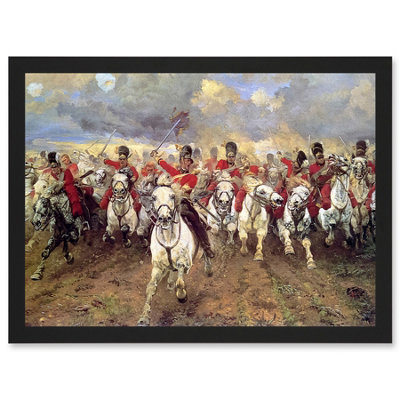 Artery8 Thompson Scotland Forever Battle Waterloo Painting Wall Art ...