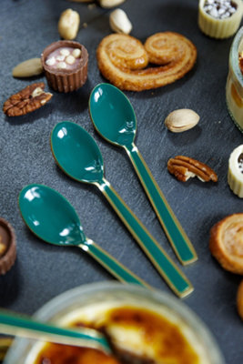 Artesà 4-Piece Stainless Steel Teaspoon Set with Elegant Design for ...