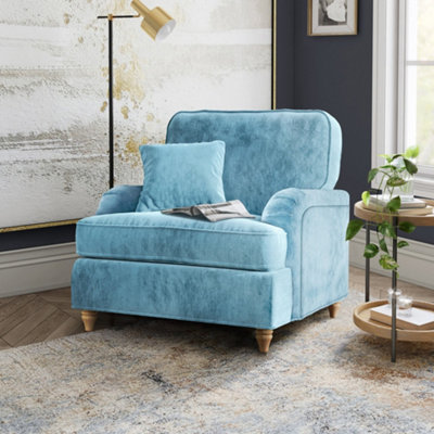 Arthur Lagoon Armchair for Living Room - Fully Assembled By Roseland ...