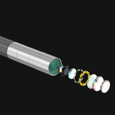 Articulating Endoscope Inspection Camera with 1m Probe