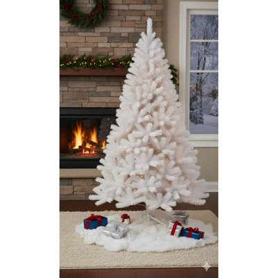 Artificial Christmas Tree with 500 Tips - Modern Realistic Xmas Tree ...