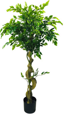 Artificial Ficus Tree With Twi