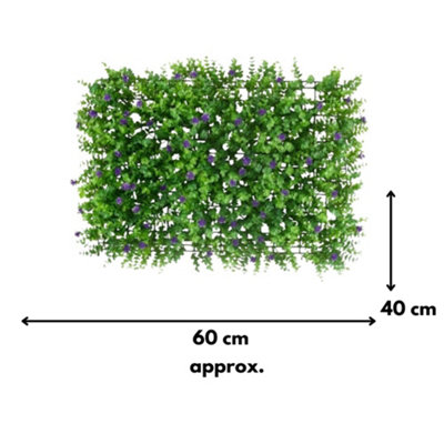 Artificial Garden Violet Bloom Trellis