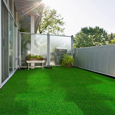Artificial Grass Turf Vita 40mm Weatherproof Outdoor Lawn Carpet UV ...
