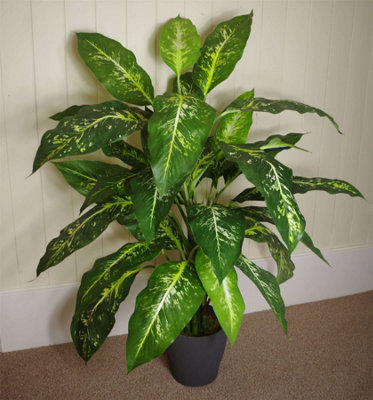 Artificial Large Fox's Aglaonema (Spotted Evergreen) Tree Plant with ...