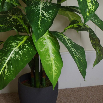 Artificial Large Fox's Aglaonema (Spotted Evergreen) Tree Plant with ...