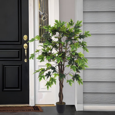 Artificial Maple Tree Decoration Plant in the Planting Pot is 140 ...