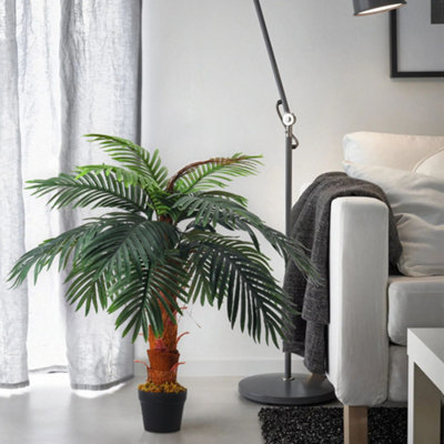 Artificial Plant Artificial Tree Fake Palm Tree House Plant Indoor ...