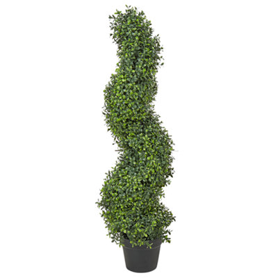 Artificial Plant BUXUS SPIRAL TREE 98 cm Green