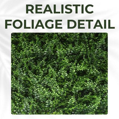 Artificial Plant Flower Living Wall Panels Realistic - Fern - Indoor ...