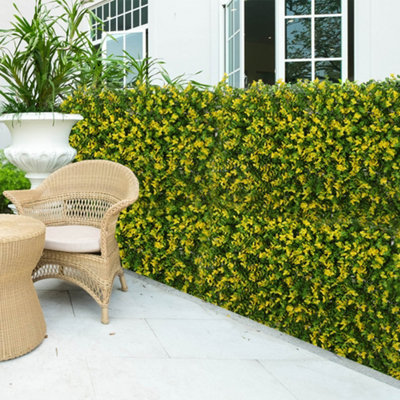 Artificial Plant Wall Panel Decoration Artificial Hedges Panels Leaf Lawn Wall Plant Greenery ...