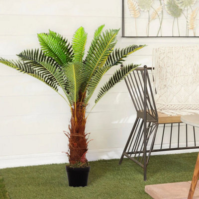 Artificial Potted Tree, Fake Plant Pot, Imitation Tropical Large ...