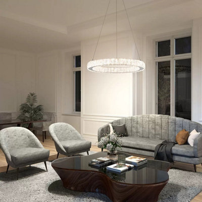 Artika Celebrity LED Pendant Dimmable Lighting Fixture with Glass ...