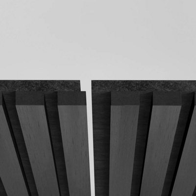 Artika Sonolok Acoustic Wall Panel Set, Black MDF & Felt Sound ...