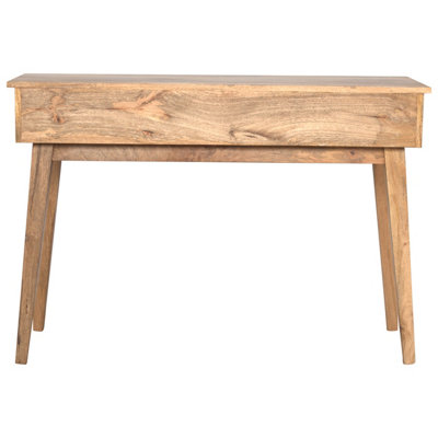 Artisan Furniture Solid Wood 2 Drawer Shell Writing Desk