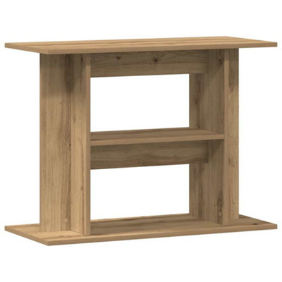 Artisan Oak Aquarium Stand 80x35x60cm Engineered Wood Fish Tank Cabinet